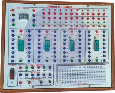 DIGITAL IC TRAINER WITH ZIF SOCKETS For Laboratory Model Name Number Av 490 At 6000 In Ambala