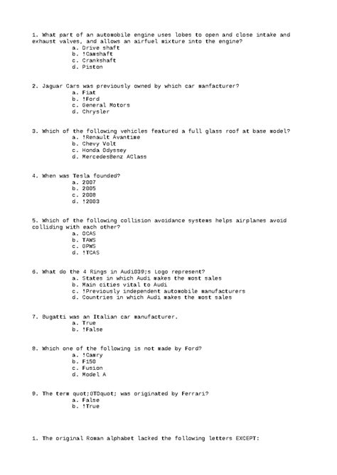 Geo127 Manuscript Spring 2021 8 What Part Of An Automobile Engine Uses Lobes To Open And Close