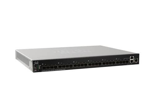 Cisco Smb Sg550xg 24f K9 24 Port Stackable Managed 10 Gb Ethernet Switch Neweggca