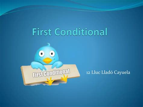 First Conditional PPT