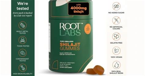 Root Labs Shilajit Gummies Review Boost Energy And Vitality