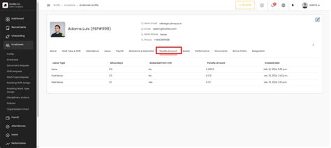 Employee Horilla Docs