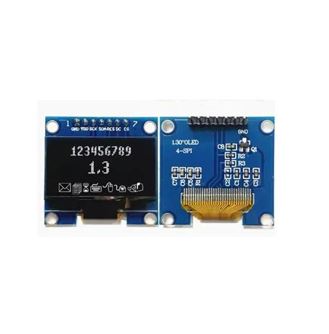 Ch1116 1 3 Inch Oled Display Module 12864 Lcd Oled Display Module 7 Pin Spi Interface Buy