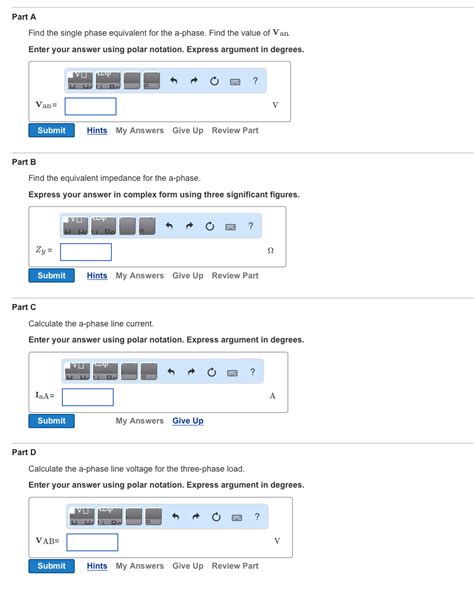 Solved A Balanced Three Phase Circuit Is Characterized As Chegg