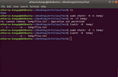 Commande Chattr Sous Linux Avec Des Exemples StackLima