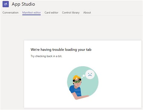 Tabs Not Working · Issue 335 · Microsoftdocsmsteams Docs · Github