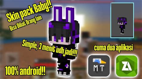 Skin Pack Bocil 🌸 Support All Versi🔥 Bisa Di Liat Orang🥶 Youtube