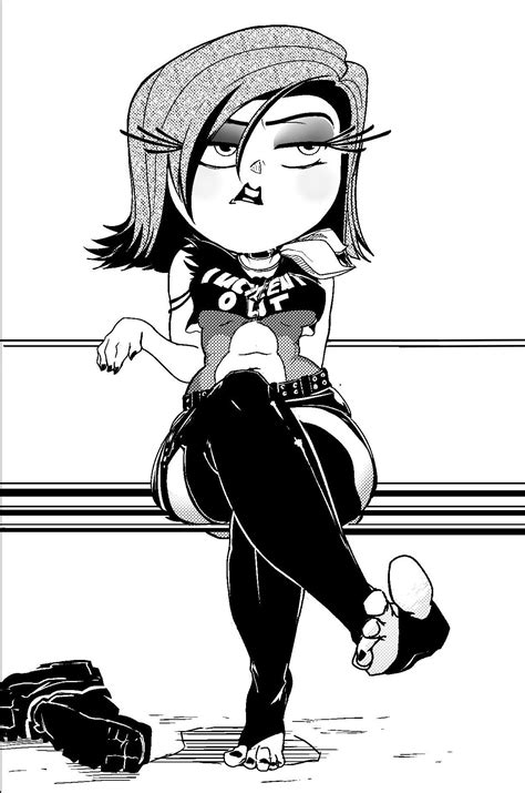 Rule 34 Big Ass Disgust Inside Out Feet Female Goth Gothic Hentai