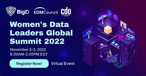 Womens Data Leaders Global Summit 2022 Bigid