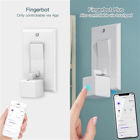 MoesHouse Bluetooth Tuya Smart Fingerbot Plus Button Pusher