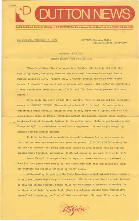 Midnight Express William Hoffer Billy Hayes First Edition