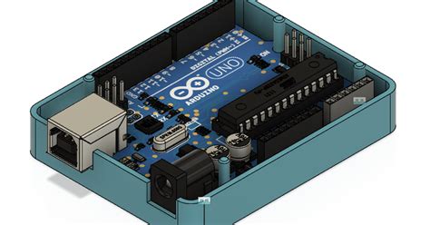 Simple Arduino UNO Case by Alexander Þór Download free STL model Printables com