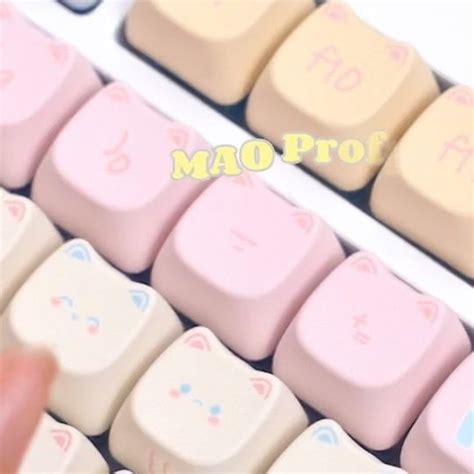 Kiiboom On Instagram Surprise Super Cute Kitten Keycaps Appear🩷 Cat