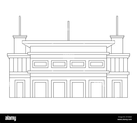 Hotel Yamato Surabaya Indonesia East Java Location Old Building Tourist Destination Place Set