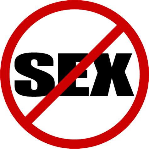 No Sex Sign MyConfinedSpace