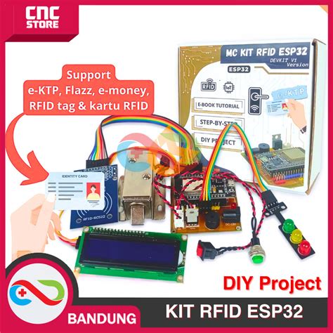 Jual Kit Rfid Esp32 Iot Smart Security System Doorlock E Ktp E Tol E Sim Diy Project Shopee