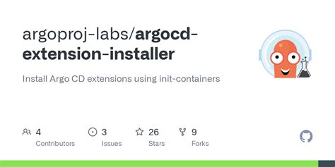 Github Argoproj Labsargocd Extension Installer Install Argo Cd