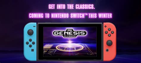 Sega Genesis And Mega Drive Classics Come To Nintendo Switch