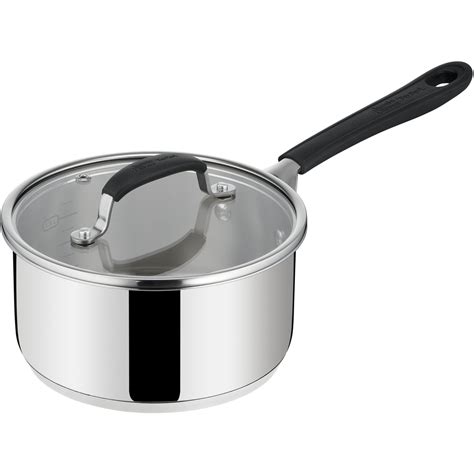 Касерола Tefal Jamie Oliver Home Cook С капак Неръждаема стомана Индукция 18 см 2 2 л Emag Bg