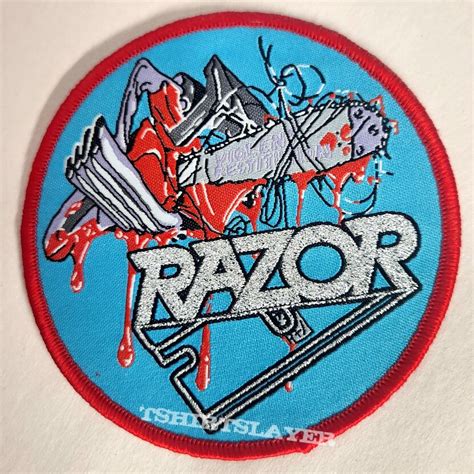 Razor Razor Patch Patch Tzinakas Tshirtslayer