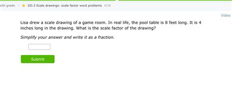 Nth Grade DD 3 Scale Drawings Scale Factor StudyX