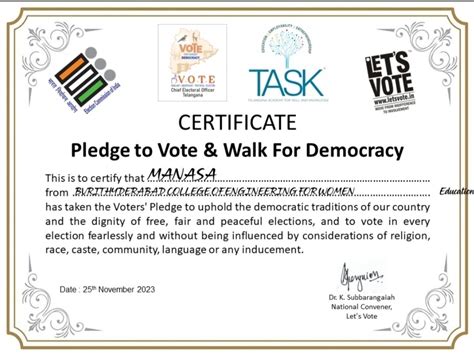 Manasa Tejavath On Linkedin Democracy Voteresponsibly Civicduty