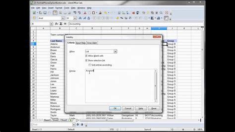 Openoffice Calc Create Drop Down List At Stanley Harrison Blog