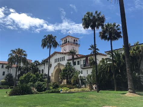 Santa Barbar County Courthouse Santa Barbara Civil Right Santa