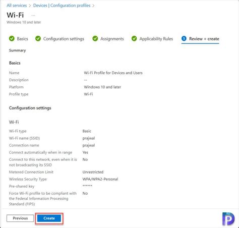 Create A Wi Fi Profile In Intune A Step By Step Guide