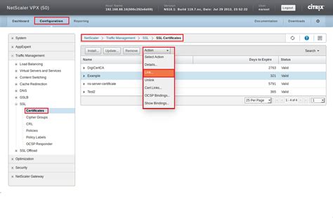 Citrix Netscaler Vpx Csr Creation Ssl Certificate Install