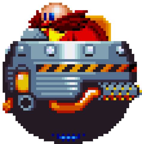 Redone The Sonic 3andk Eggmobile Sprite To Fit The Mania Color Palette