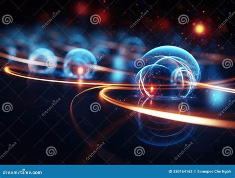 Quantum Abstract Technology Background Hardware Quantum Form Future Technology Decoding Dna Ai