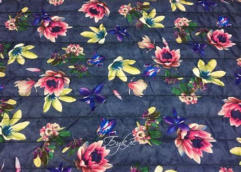 Плащевая Стежка на Синтепоне Синяя купить в интернет-магазине с доставкой