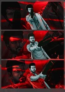 The Goat New Poster Thalapathy Vijay A4 Size Photographic Paper