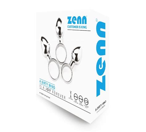 Zenn Set Of 3 Anal Finger Plugs The Pinya
