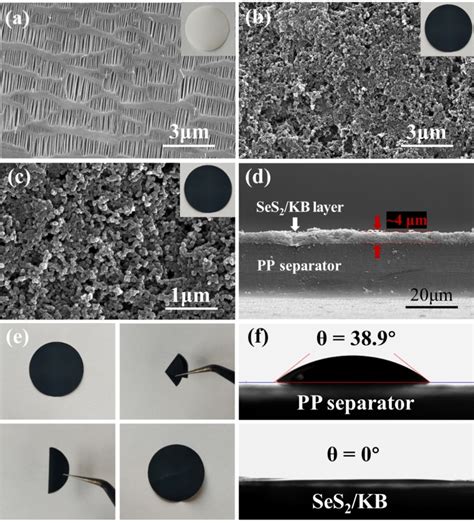 Sem Photographs Of A Pristine Pp Separator Surface Bc Ses2kb Download Scientific