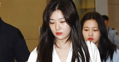 레드벨벳 슬기 검은 긴생머리 포토엔hd