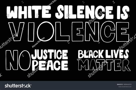 Black White Hand Lettered Vector Phrases Stock Vector Royalty Free 1889846959 Shutterstock