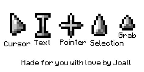 Joalls Custom Cursor Minecraft Texture Pack