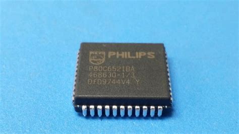 1 Pc P80c652iba Philips Microcontroller 8 Bit 8051 Cpu 24mhz Cmo Specialty Parts