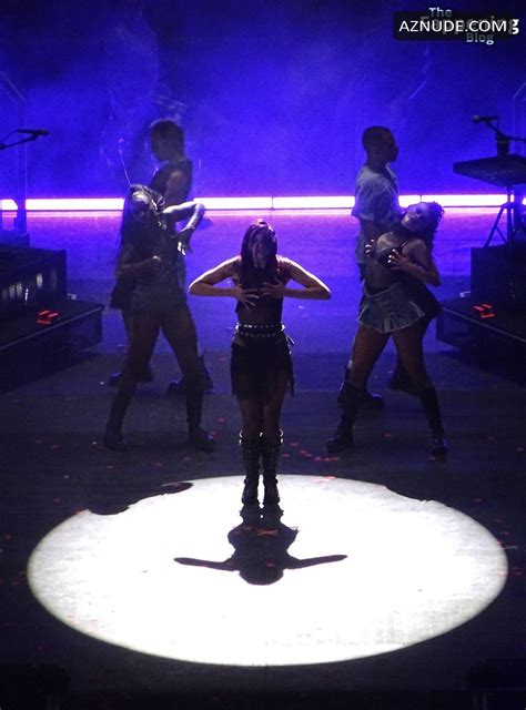 Dua Lipa Sexy Showing Off Her Amazing Legs At Her Concert In Nimes Aznude