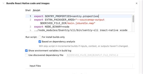 Sentry Cli No Such File Or Directory While Building In Xcode · Issue 2067 · Getsentrysentry