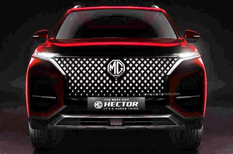 Mg Hector Facelift Dimensions Engine And Variant Details Revealed
