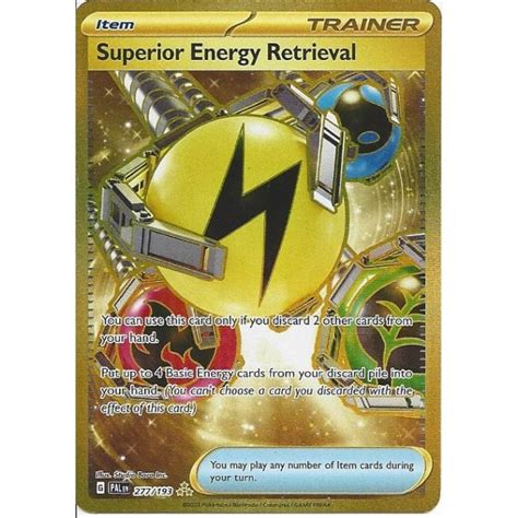 Pokemon Trading Card Game 277193 Superior Energy Retrieval Hyper