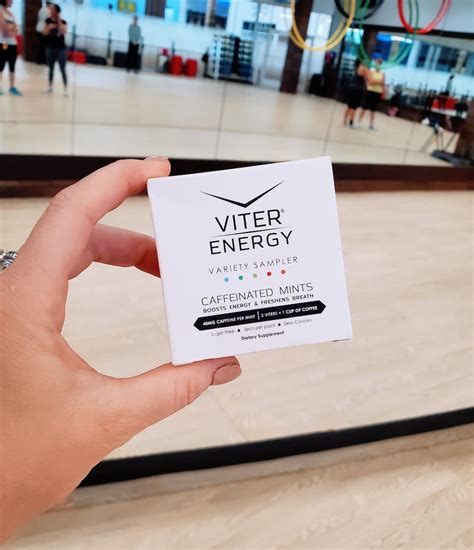 Viter Energy Strong Caffeinated Mints 40 Mg Caffeine And B Vitamins