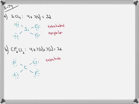 Determine Whether Each Molecule Is Polar Or Nonpolar A Sicl4 B