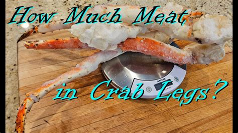 Alaskan King Crab How Much Meat Is In One Pound What Is The Yield