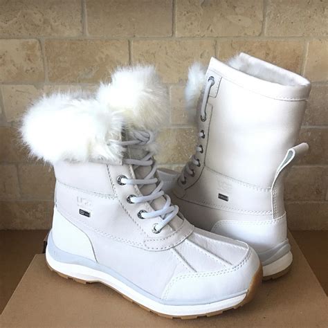 White Leather Ugg Boots Online