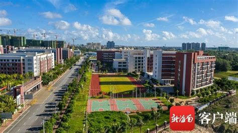 航拍海口新建公立学校 将迎来首个开学季新浪海南新浪网