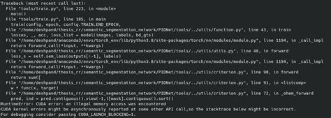 训练出错 · Issue 40 · Xujiacongpidnet · Github